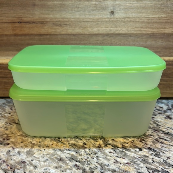 Tupperware | Kitchen | Tupperware Freezer Mate Medium Set Of 2 | Poshmark